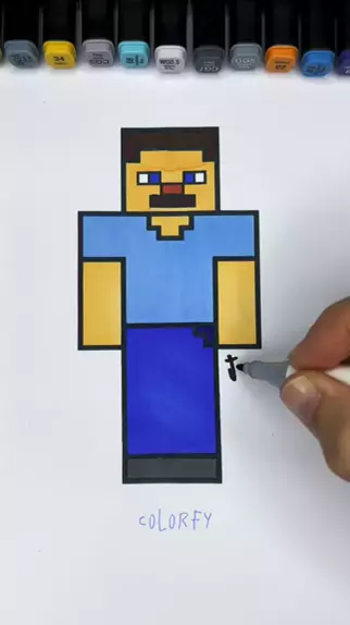 Steve Minecraft Asmr Minecraft Game Satisfatóri Kwai