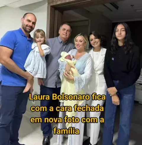 Laura Bolsonaro, filha do ex-presidente Bolsonaro, ...| Kwai