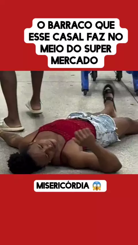 Barraco no supermercado